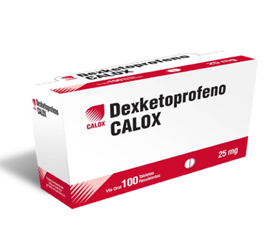 DEXKETOPROFENO 25 MG TABLETAS VÍA ORAL