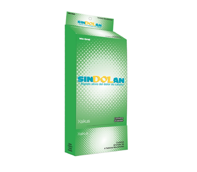 SINDOLAN 450 / 40 MG TABLETAS VÍA ORAL