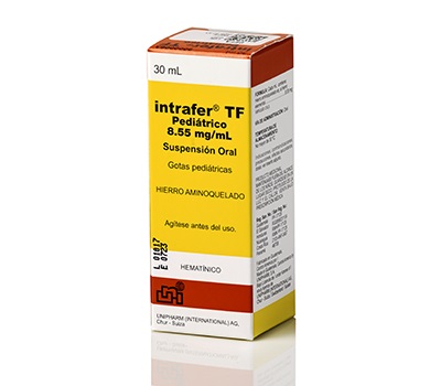 INTRAFER 30 ML SOLUCIÓN VIA ORAL