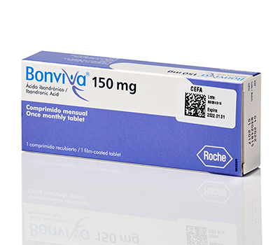 BONVIVA 150 MG TABLETAS VIA ORAL
