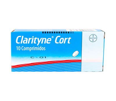 CLARITYNE CORT TABLETAS VÍA ORAL