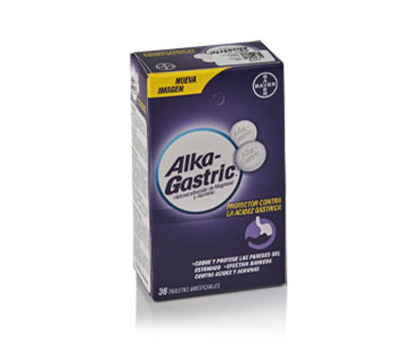 ALKA GASTRIC TABLETAS VÍA ORAL