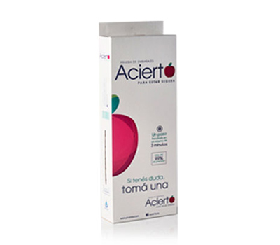 ACIERTO PRUEBA DE EMBARAZO