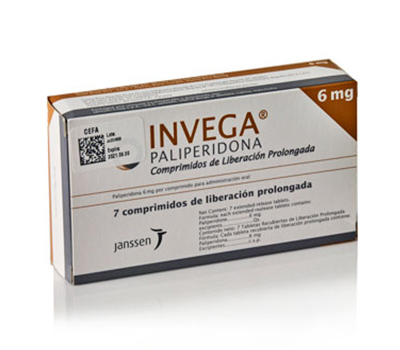 INVEGA 6 mg x 7 TABLETAS