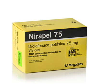 NIRAPEL 150 mg x 100 COMPRIMIDOS RECUBIERTOS