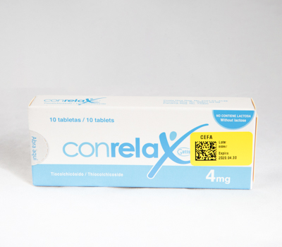 CONRELAX PLUS 50MG/4MG TABLETAS VIA ORAL