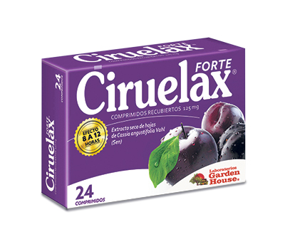 CIRUELAX MINITABS COMPRIMIDOS VÍA ORAL
