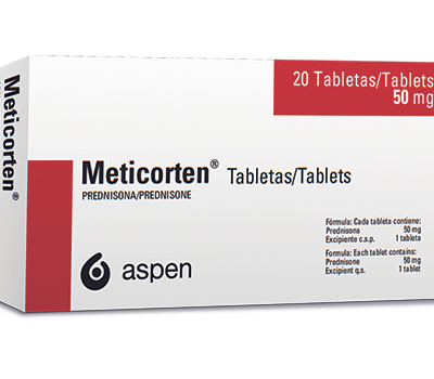 METICORTEN 20 MG TABLETAS VIA ORAL