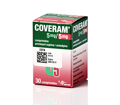 COVERAM 5 MG/5MG TABLETAS VIA ORAL