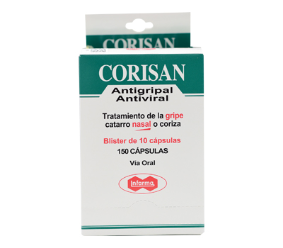 CORISAN TABLETAS VIA ORAL