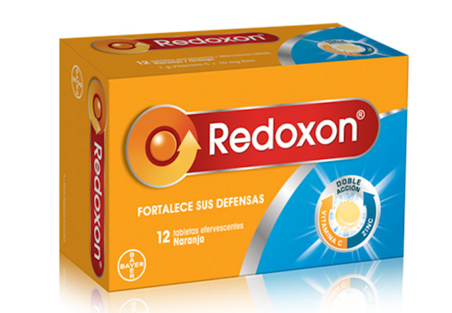 REDOXON DOBLE ACCIÓN EFERVERSCENTES TABLETAS VÍA ORAL