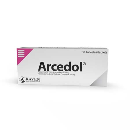 RAVEN ARCEDOL TABLETAS VÍA ORAL