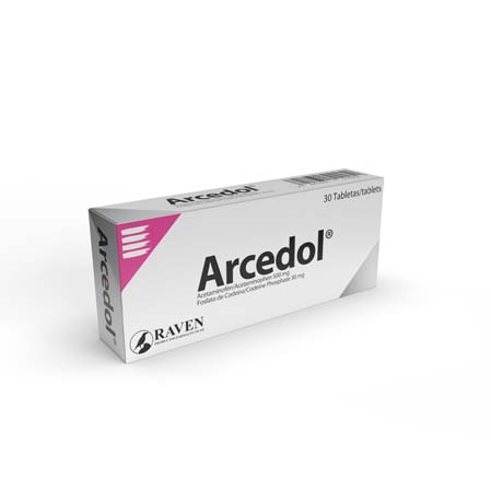 RAVEN ARCEDOL TABLETAS VÍA ORAL