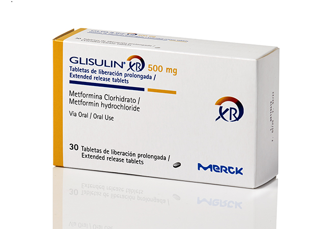 GLISULIN XR 500 MG TABLETAS VIA ORAL