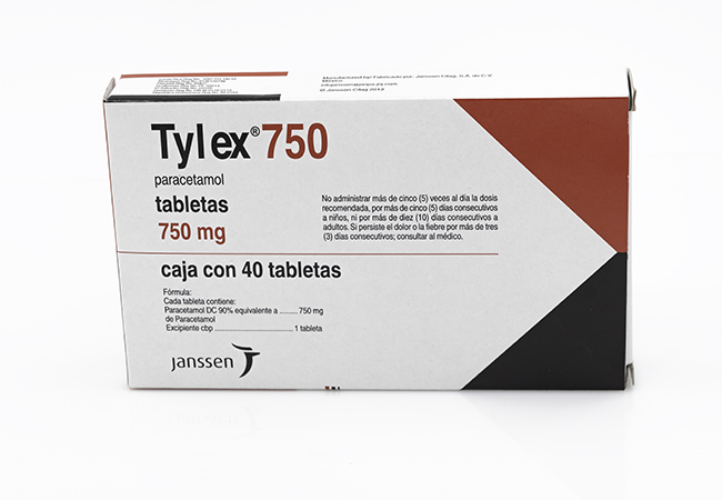 TYLEX 750 mg x 40 TABLETAS