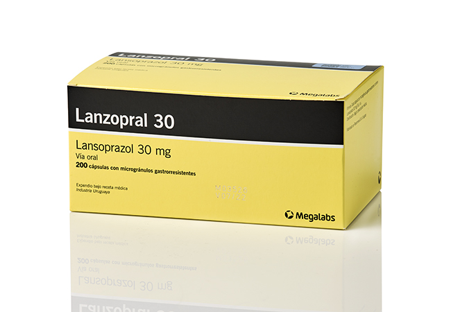 LANZOPRAL 30 MG TABLETAS VIA ORAL
