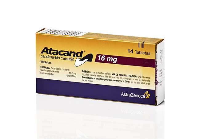 ATACAND 16 MG TABLETAS VIA ORAL