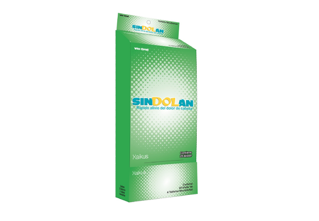 SINDOLAN 450 / 40 MG TABLETAS VÍA ORAL