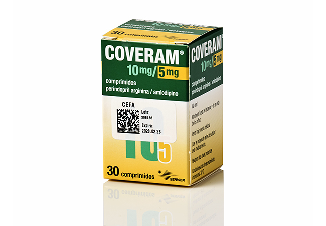 COVERAM 10MG/5MG TABLETAS VIA ORAL