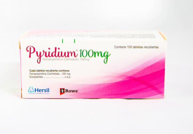 PYRIDIUM 100 MG TABLETAS VIA ORAL