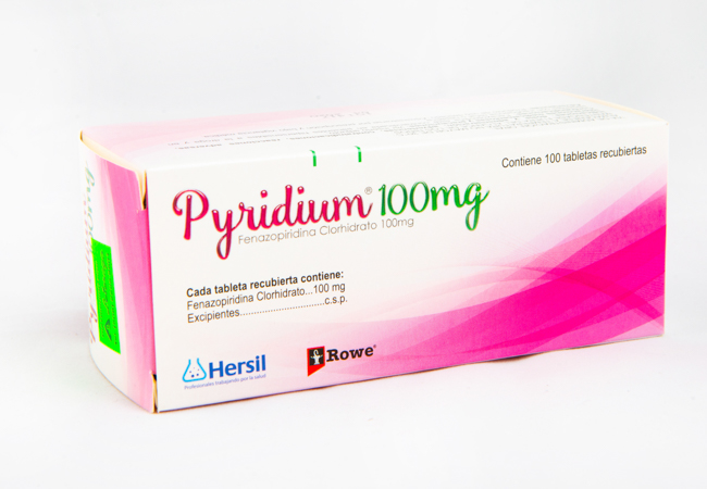 PYRIDIUM 100 MG TABLETAS VIA ORAL