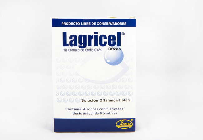 LAGRICEL OFTENO 0.5 ML SOLUCIÓN OFTALMICO