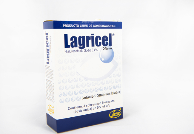 LAGRICEL OFTENO 0.5 ML SOLUCIÓN OFTALMICO