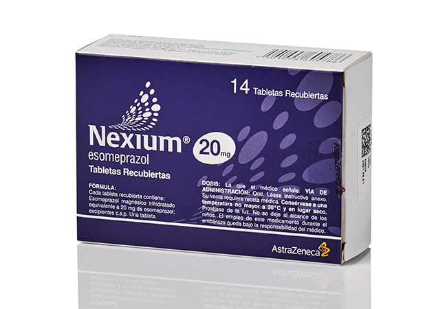NEXIUM 20 MG TABLETAS VIA ORAL