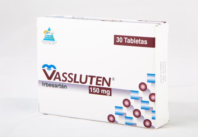 VASSLUTEN 150 MG TABLETAS VIA ORAL X60