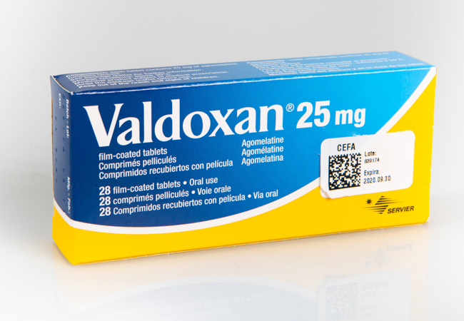VALDOXAN 25 MG TABLETAS VIA ORAL