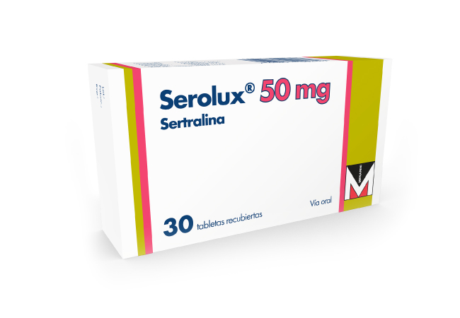 SEROLUX 50 MG TABLETAS VIA ORAL