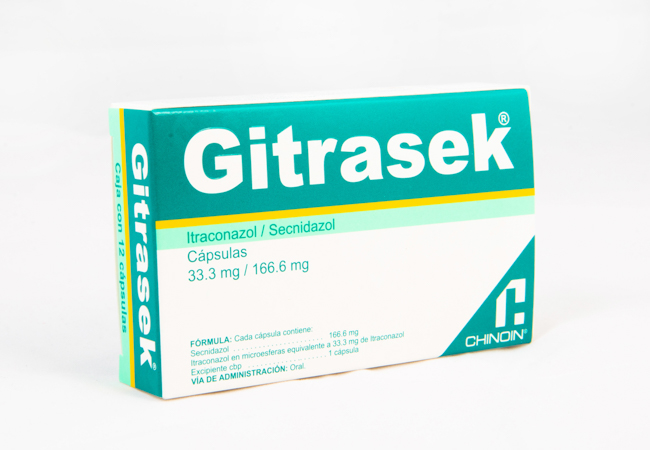 GITRASEK TABLETAS VIA ORAL