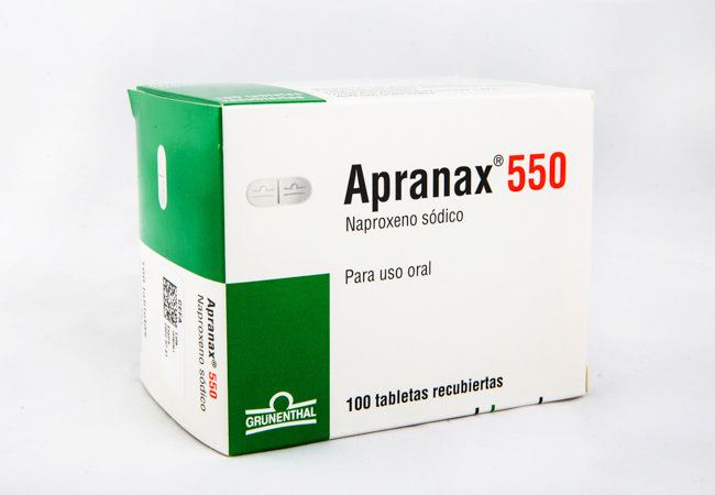 APRANAX 550 MG TABLETAS VIA ORAL