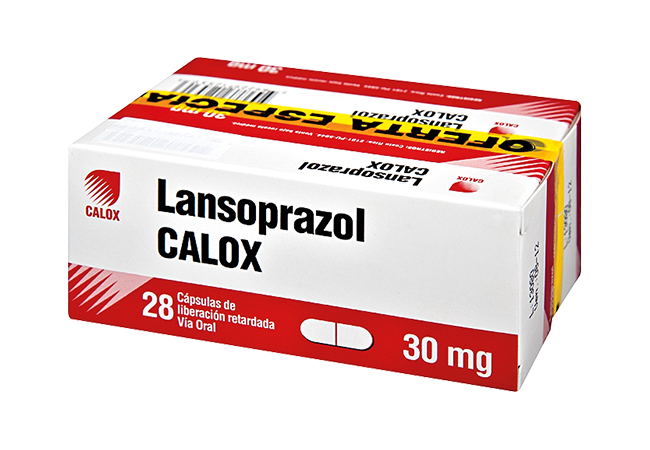 LANSOPRAZOL 30 MG TABLETAS VIA ORAL 1+1
