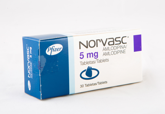 NORVASC 5 MG TABLETAS VIA ORAL