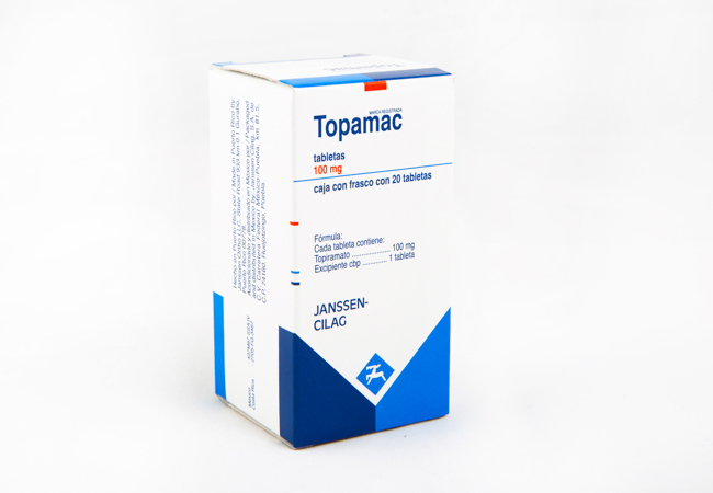 TOPAMAC 100 MG TABLETAS VIA ORAL