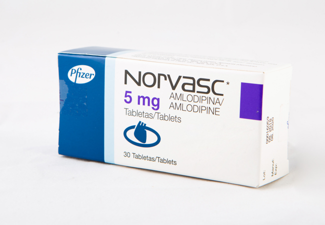 NORVASC 5 MG TABLETAS VIA ORAL