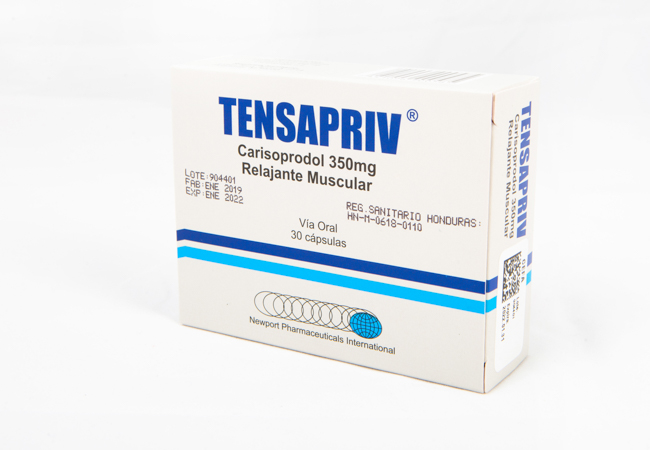 TENSAPRIV TABLETAS VIA ORAL