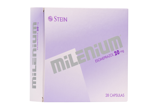 MILENIUM TABLETAS 20 MG VÍA ORAL x28