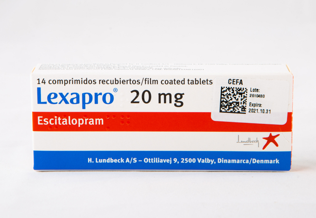 LEXAPRO 20 MG TABLETAS VIA ORAL