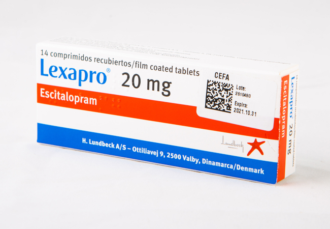 LEXAPRO 20 MG TABLETAS VIA ORAL