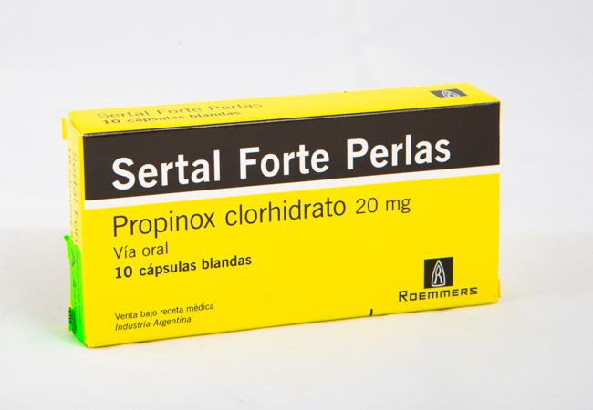 SERTAL FORTE PERLAS TABLETAS VIA ORAL