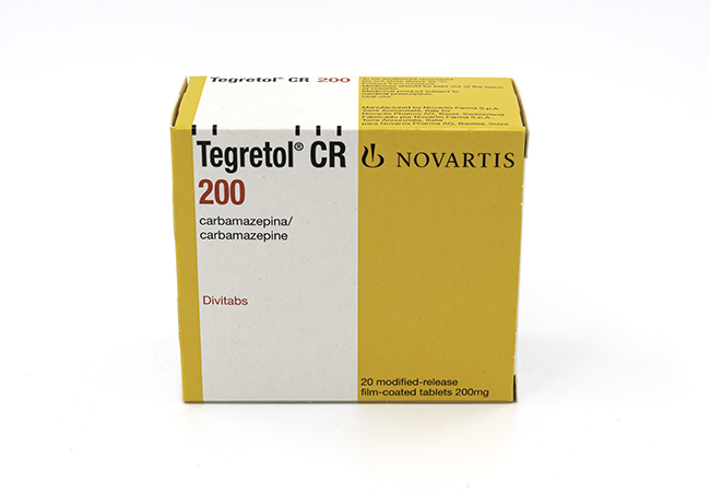 TEGRETOL CR 200 mg x 20 TABLETAS