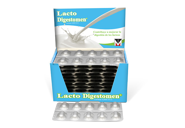 LACTO DIGESTOMEN TABLETAS VIA ORAL