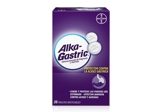 ALKA GASTRIC TABLETAS VÍA ORAL