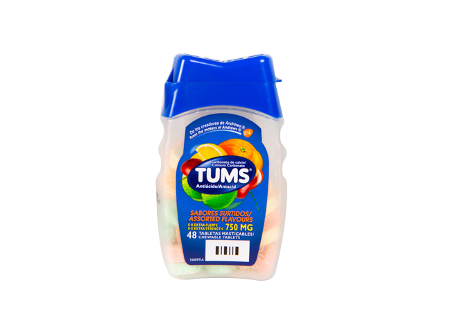 TUMS TABLETAS VIA ORAL