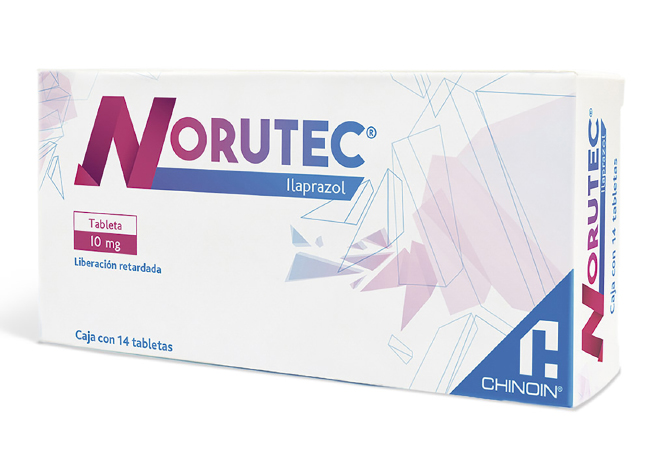 NORUTEC 10 MG 14 TABLETAS VÍA ORAL
