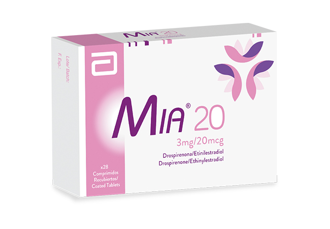 MIA 20 TABLETAS VIA ORAL