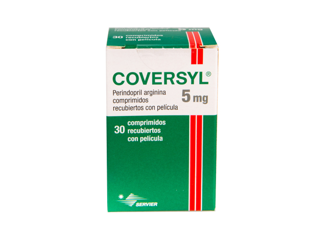 COVERSYL 5 MG TABLETAS VIA ORAL