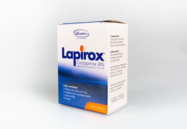 Lapirox 8% Solución Uñas 5g | Alcames | La Bomba
